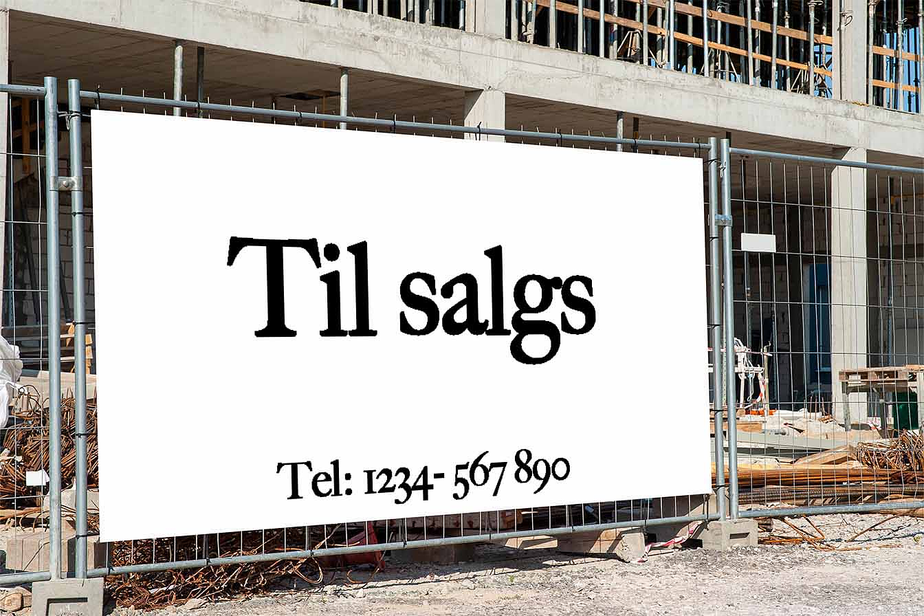 Til salg-skilte - Hurtig levering - Høj kvalitet - Skiltmax